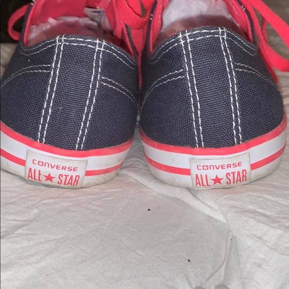Converse | Shoes | Pink And Blue Converse Shoes Size 7 | Poshmark